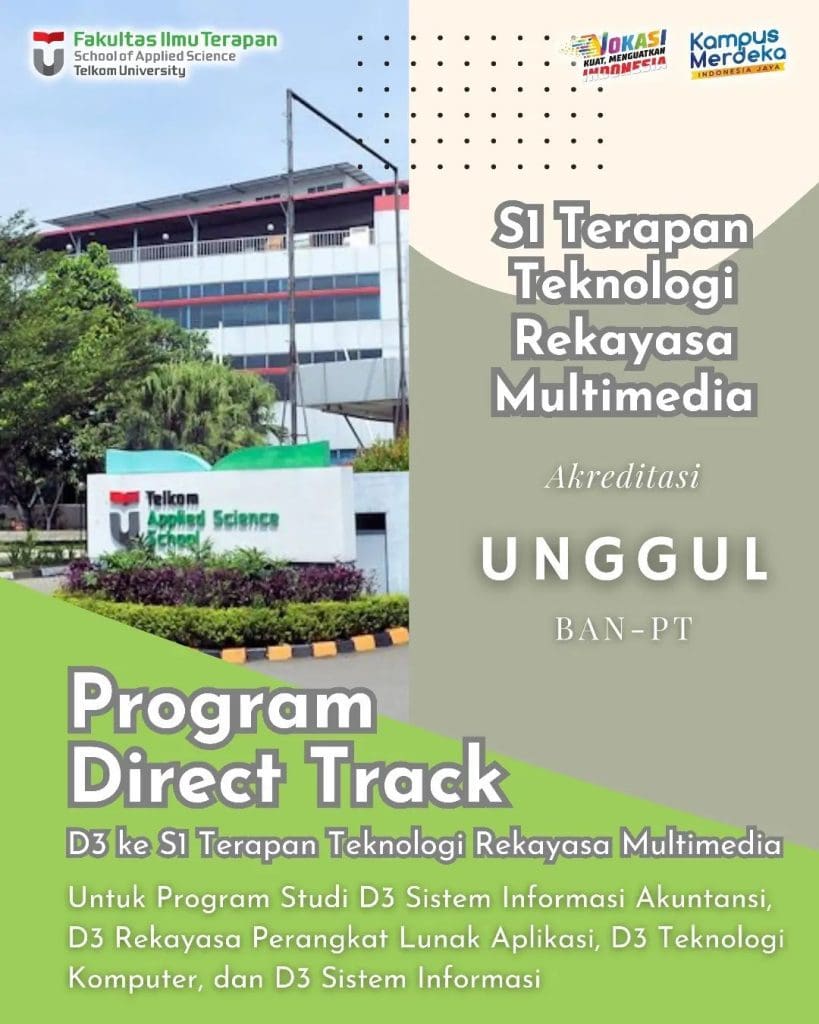 Pendaftaran Jalur Direct Track untuk kamu yang ingin melanjutkan kuliah ...